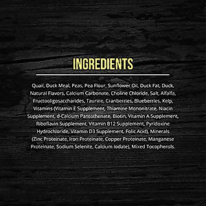 Fussie Cat Market Fresh Quail & Duck Meal Formula Grain-Free Dry Cat Food 4lb