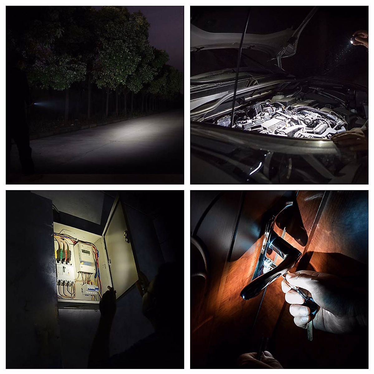 OLIGHT 90 Lumens i3E EOS PMMA TIR Lens AAA Flashlight Compact Keychain Flashlight EDC Flashlight for Night, Camping (Stellar Blue)