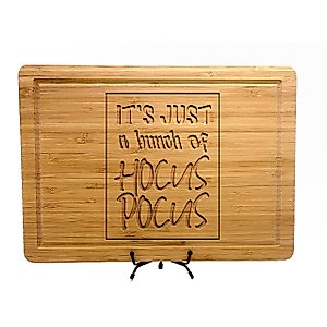 Hocus Pocus Cutting Board or Kitchen Decor for Halloween Party, Custom Designs for You, Custom Engraved Gift for Mom, Grandma, Grandpa, Dad, Parent, Couple, Daughter, Sister