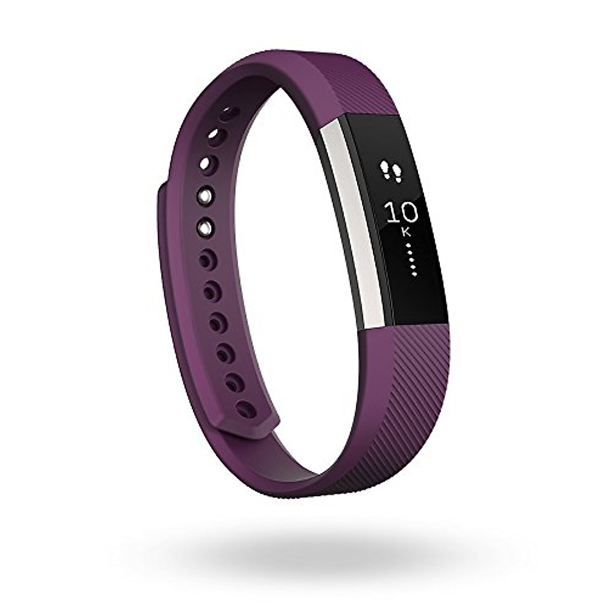 Fitbit Alta Fitness Tracker, Silver/Plum, Small (International Version)