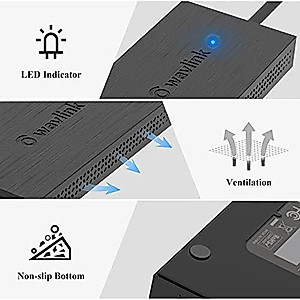 WAVLINK USB 3.0 or USB C to HDMI Adapter for Dual Monitors, Universal Video Graphics Adapter for Mac and Windows, Thunderbolt 3/4, USB 3.0 or USB-C, 1080p@60Hz