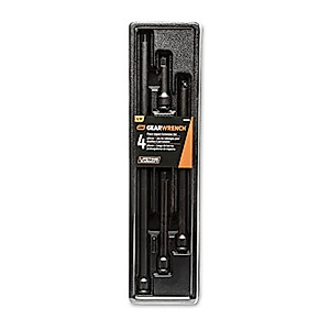 GEARWRENCH 4 Pc. 3/8" Drive Impact Extension Set, 3", 6", 10" & 15" - 84926N