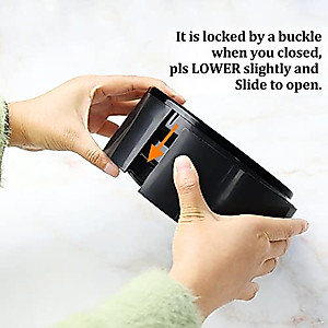 Artilife Margarita Salt Rimmer, Bartender Tool Cocktail Margarita Glass Rimmer 3 Tier Sugar Salt Rim Lime