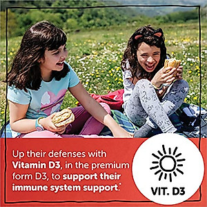 SmartyPants Kids Formula Daily Gummy Multivitamin: Vitamin C, D3, and Zinc for Immunity, Gluten Free, Omega 3 Fish Oil (DHA/EPA), Vitamin B6, Methyl B12, 120 Count (30 Day Supply)