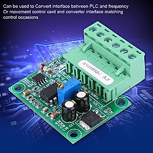 Frequency to Voltage Converter 0-200Hz to 0-5V Inverter Digital to Analog Converter FV-200Hz5V F/V Conversion Module