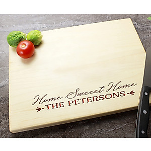 Custom Cutting Boards Wood Engraved Housewarming Gift Personalized Mr Mrs Cutting Board Engraved Cutting Board