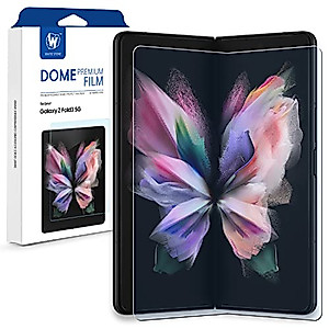DOME GLASS Whitestone GEN Film Screen Protector for Samsung Galaxy Z Fold 3 (2021) Anti-Bubble HD Clear Hard Coated PET Film Screen Guard