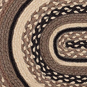 VHC Brands Sawyer Mill Small Jute Area Rug Farmhouse Country Style Doormat Non Skid Pad 20x30