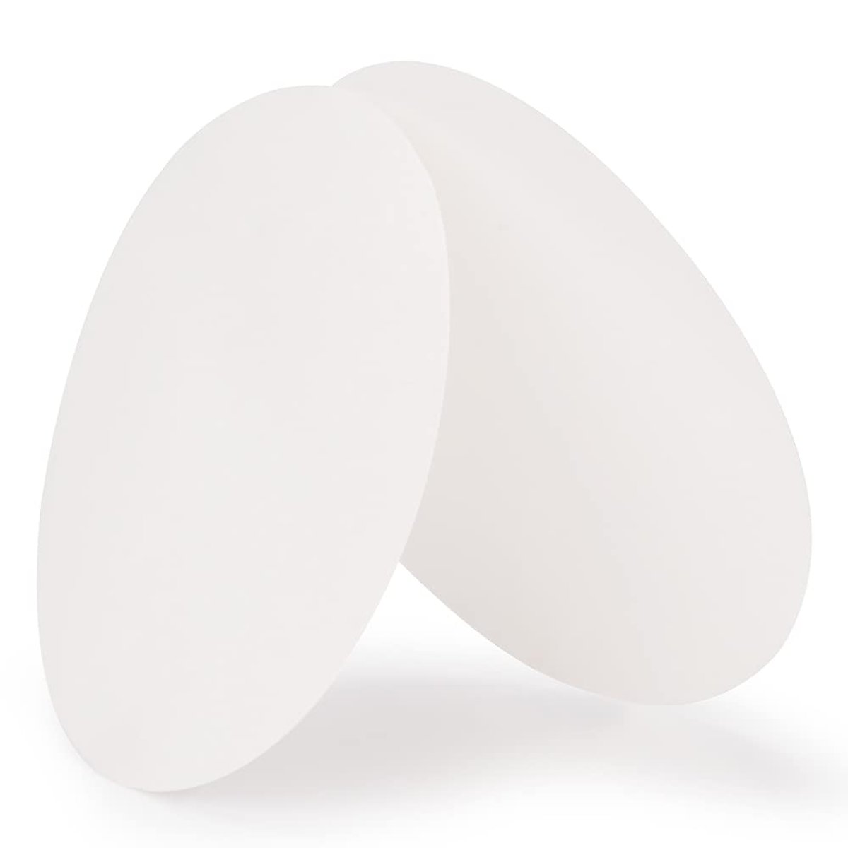 stonylab Qualitative Filter Paper, 100 Packs Slow Flow Rate Cellulose Filter Paper Circles with 10 Micron Particle Retention, 74 mm Diameter