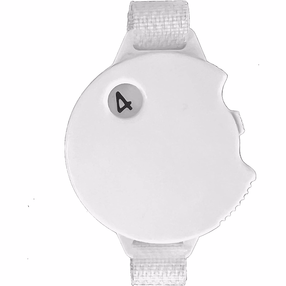 No Worry Sports Original Stroke Counter with Universal Golf Glove Fastener (4-Pack)