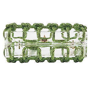 Diamante hand Bag. Rhinestone Evening bag. Hardbodied acrylic handbag. Gift for her. Sparkling rope handbag(Green