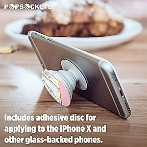 PopSockets: Collapsible Grip & Stand for Phones and Tablets - Marble Chic