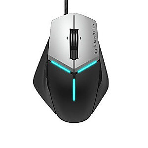Alienware Elite Gaming Mouse AW958-12, 000 DPI - 5 On-The-Fly DPI Settings - 13 Programmable Buttons