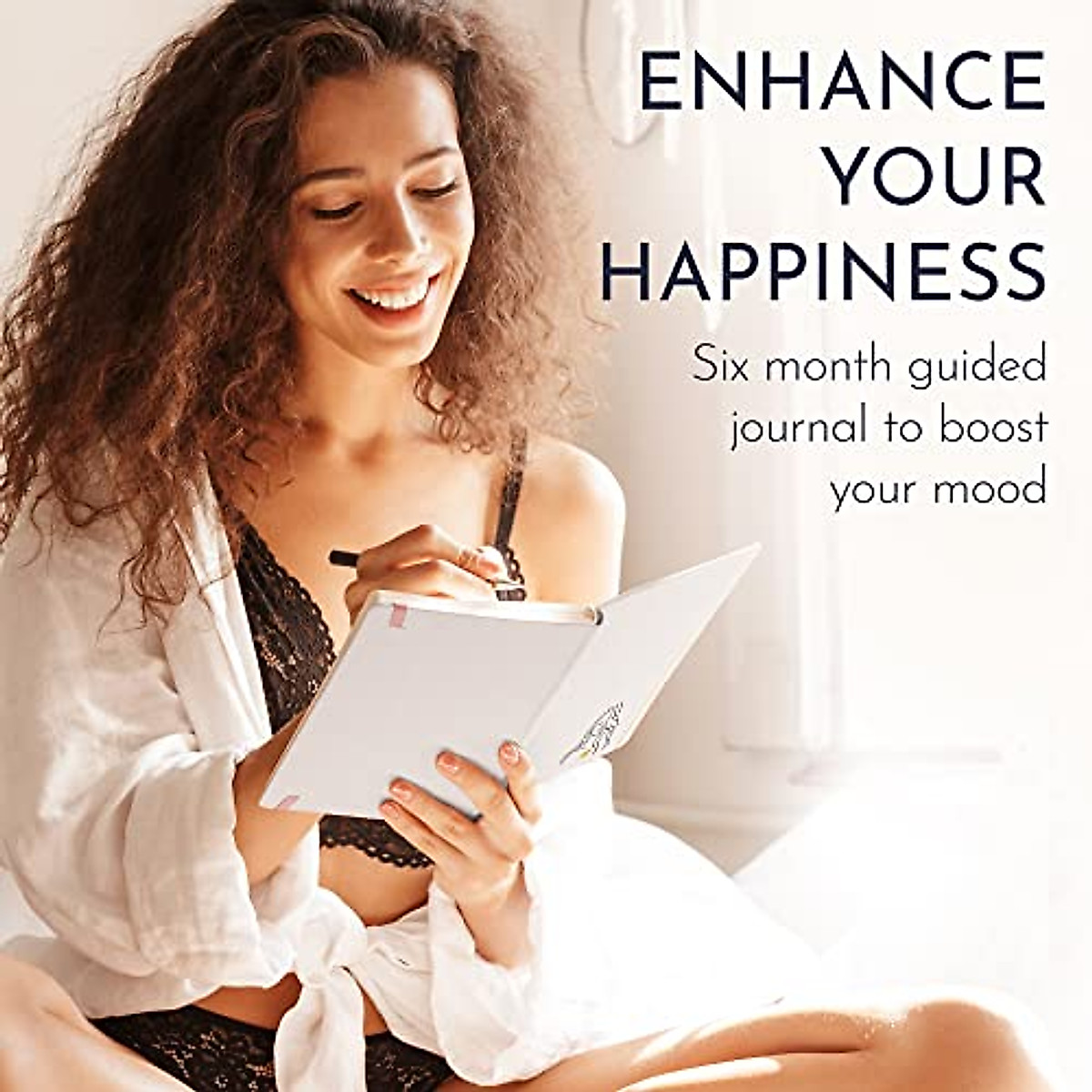 Gratitude Journal for Women - 5 Minute Journal a Day for Positivity and Mindfulness - Guided Journal with Prompts, Affirmation Journal, Mindfulness Journal for Women, Daily Journal for Self Care