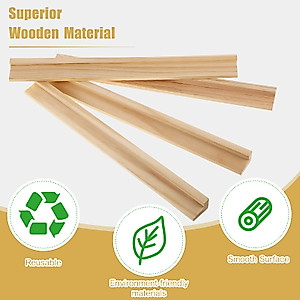 Hanaive Mexican Train Domino, Wooden Domino Racks Set, Domino Tiles Holders, Domino Trays and Accessories for Mexican Train