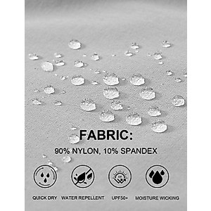 TBMPOY Womens 6" Hiking Cargo Shorts Quick Dry with Pockets Lightweight Work Golf Short Outdoor Active Summer for Women Light Grey XS