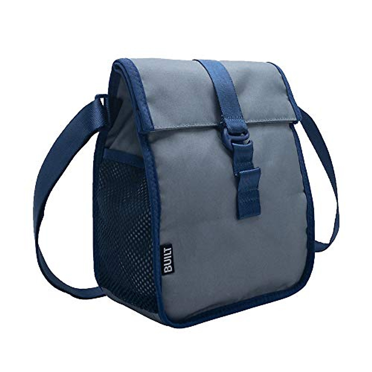 BUILT Crosstown Stain Resistant Insulated Lunch Bag with Adjustable Shoulder Strap Citadel 5269922