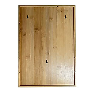 Premium Bamboo Ziplock Storage organizer, Wall Mounting Ziplock Bag Organizer, Foil and plastic wrap organizer, 6 in 1 Drawer Organizer, Marble Kitchen Organizer