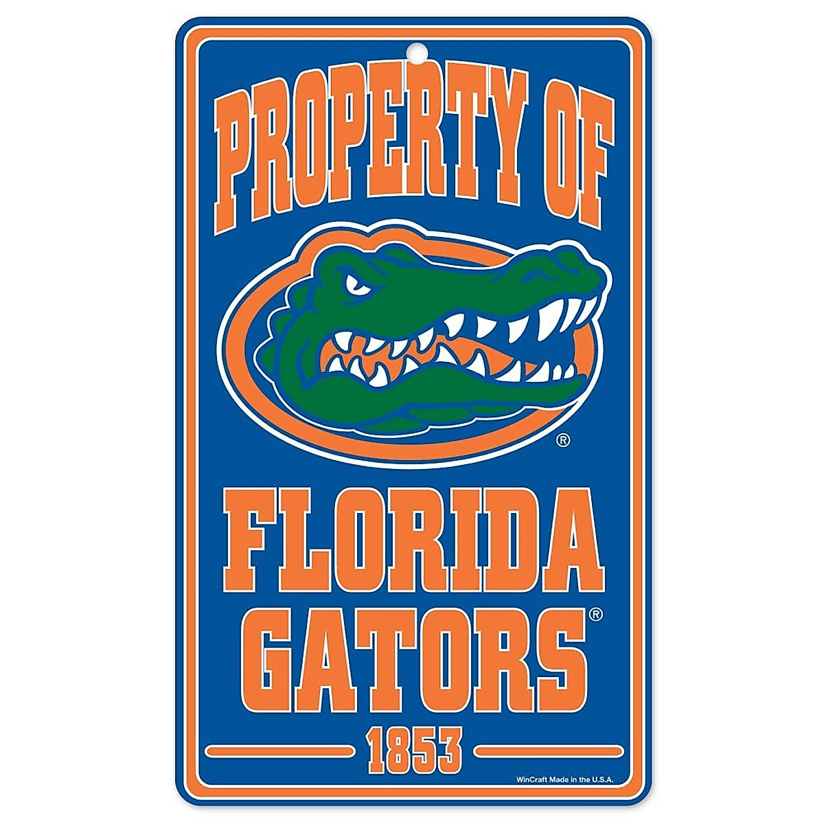 NCAA University of Florida 86880012 Champ/Property of Sign, 7.25" x 12"