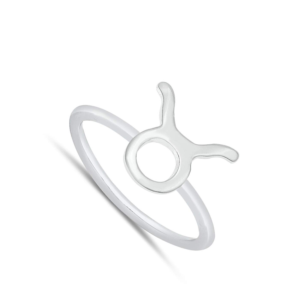 Zodiac Taurus Ring New .925 Sterling Silver Band Size 7