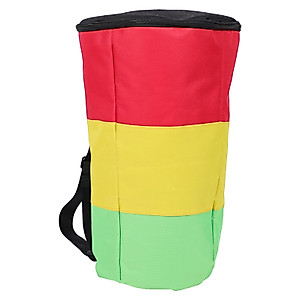 Djembe Drum Bag 12 Inch, Large Djembe Backpack Bag with Shoulder Strap, Double Layer, Djembe Drum Carrying Case Multi