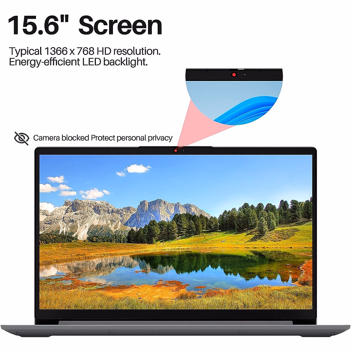 Lenovo 2023 Newest IdeaPad 1 Laptop, 15.6" Student Laptop, AMD Athlon Silver 7120U Processor, 4GB LPDDR5 RAM, 128GB SSD, AMD Radeon Graphics, Wi-Fi 6, Anti-Glare, Windows 11 Home S, Cloud Grey