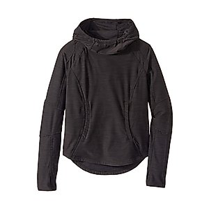 Obermeyer Girls Cora FLC Hoodie, Black, Large