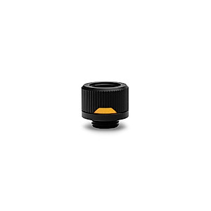 EKWB EK-Quantum Torque HDC-14 Compression Fitting for EKWB Rigid Tubing, 14mm OD, Black