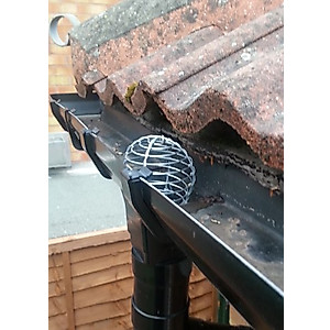 2 Inch Gutter Strainer - Stainless Steel - 4 Pack