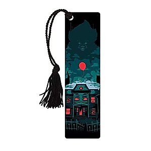 IT Chapter Two – Pennywise – Neibolt House - Glossy Bookmark with Tassel for Gifting and Collecting