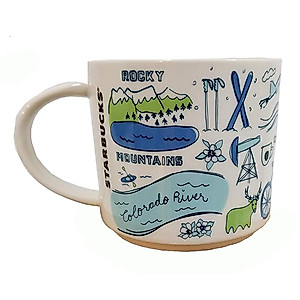 Starbucks Colorado Been There Series Across The Globe Coffee Mug 14 oz