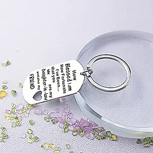 Iweca Valentine's Day Gifts for Womens Mens Teens Stocking Stuffers for Teen Girls Boys Teenage Women Men Adults Stockings Stuffer Daughter-in-Law Keychain Wedding Gift Appreciation Gift Daughter