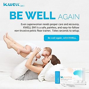 KWELL Smart Auto Kegel Exercise Urinary Incontinence Treatment Device for Women Electrical Muscle Strengthener Stress Urge Urinary Incontinence, Bladder Control, FDA 510K Cleared