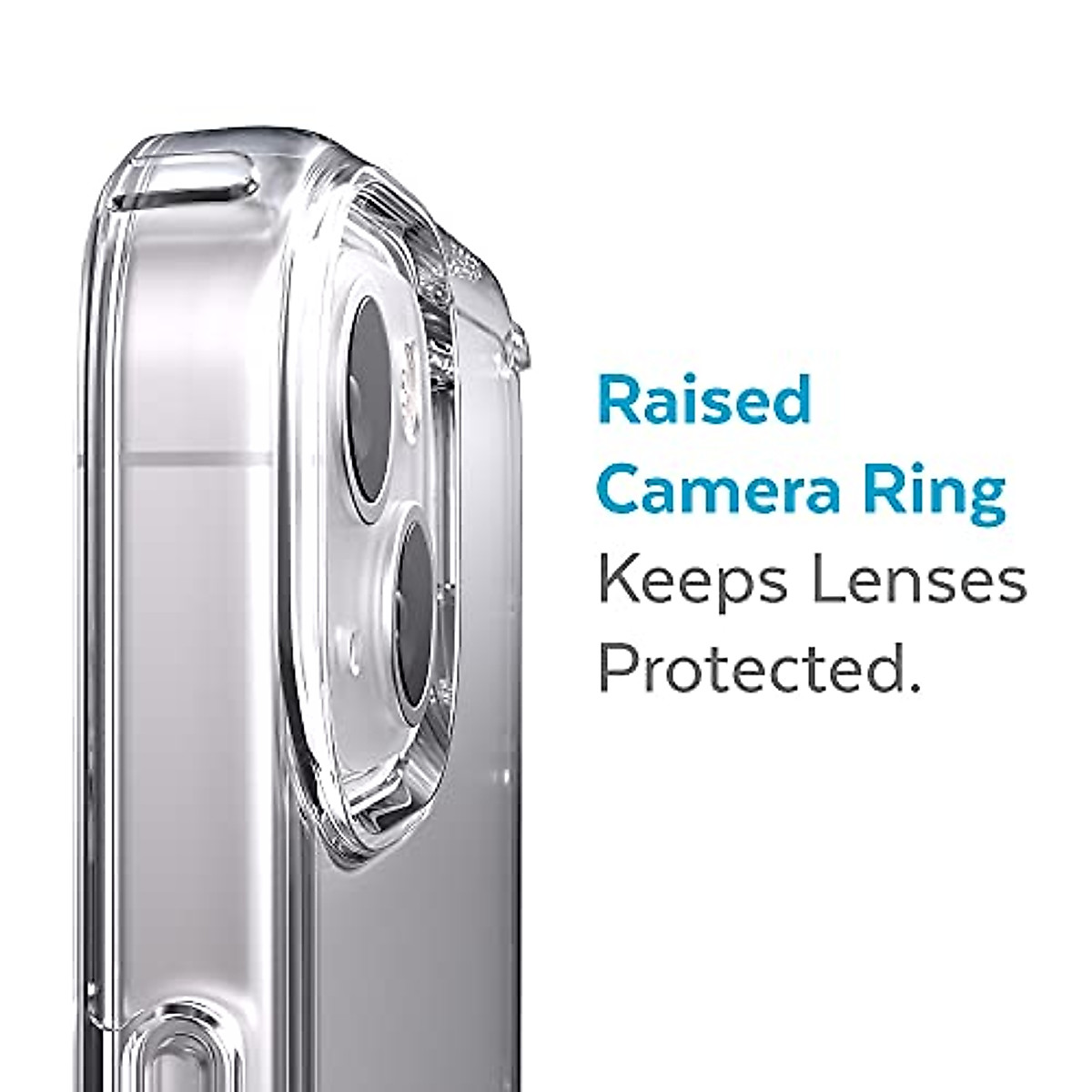 Speck Products Gemshell Clear iPhone 13 mini / iPhone 12 mini Case, Clear/Clear