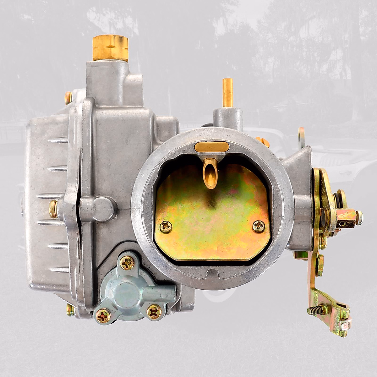 ALAVENTE Carburetor For Ford 1957 1960 1962 144 170 200 223 6-Cyl 4-Cyl 1 Barrel Replace 1904 holley Manual Choke…