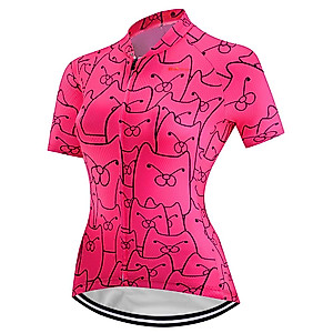 Cycling Jersey Women Short Sleeved Bike Shirt Racing Cycling Clothing Comfortable Quick Dry Wear Top