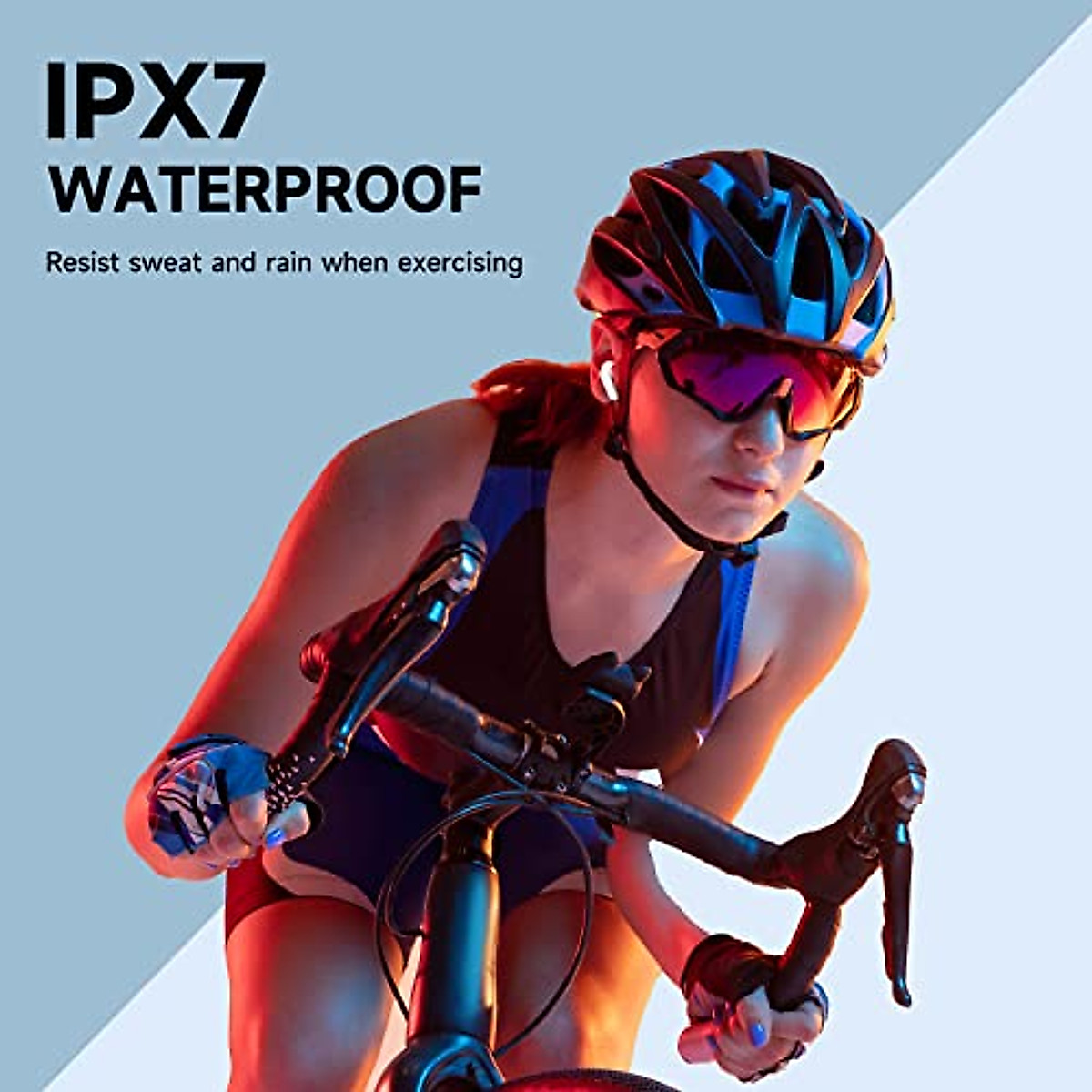 Wireless Earbuds Bluetooth 5.3 Earbuds Wireless Headphones with Mic and Charging Case HiFi Sound Quality 35 Hours Playtime Bluetooth Earbuds with LED Display IPX7 Waterproof Bluetooth Headphones