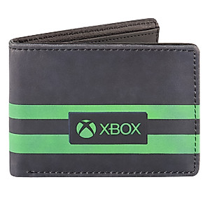 Concept One Microsoft Xbox Bifold Wallet, Slim Wallet with Decorative Tin for Men and Women, Multi