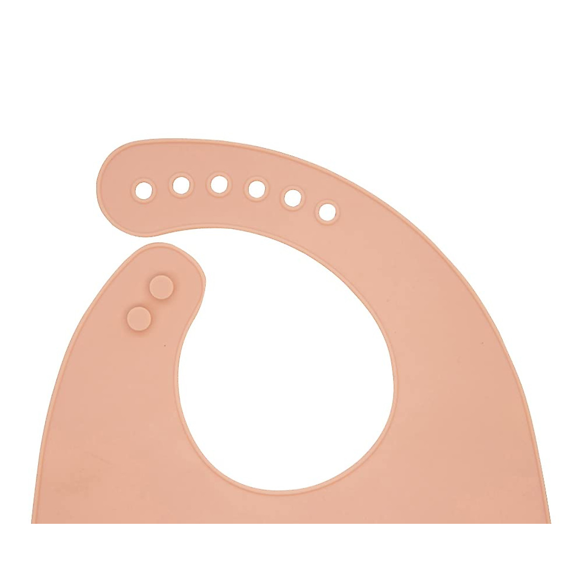 Lila & Jack 2 PK Silicone Bibs for Babies & Toddlers, BPA Free Waterproof Soft Durable Adjustable Silicone Bibs