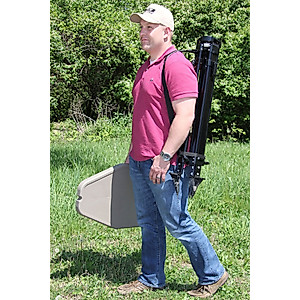 MTM HLST High-Low Shooting Table,Grey/Black