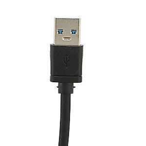 Small 4-Port USB 3.0 Hub,Round Header LED Fast Charging Data Transfer Multiport Adapter, for Laptop PC Computer Desktop Mouse Keyboard for OS X 10.0+