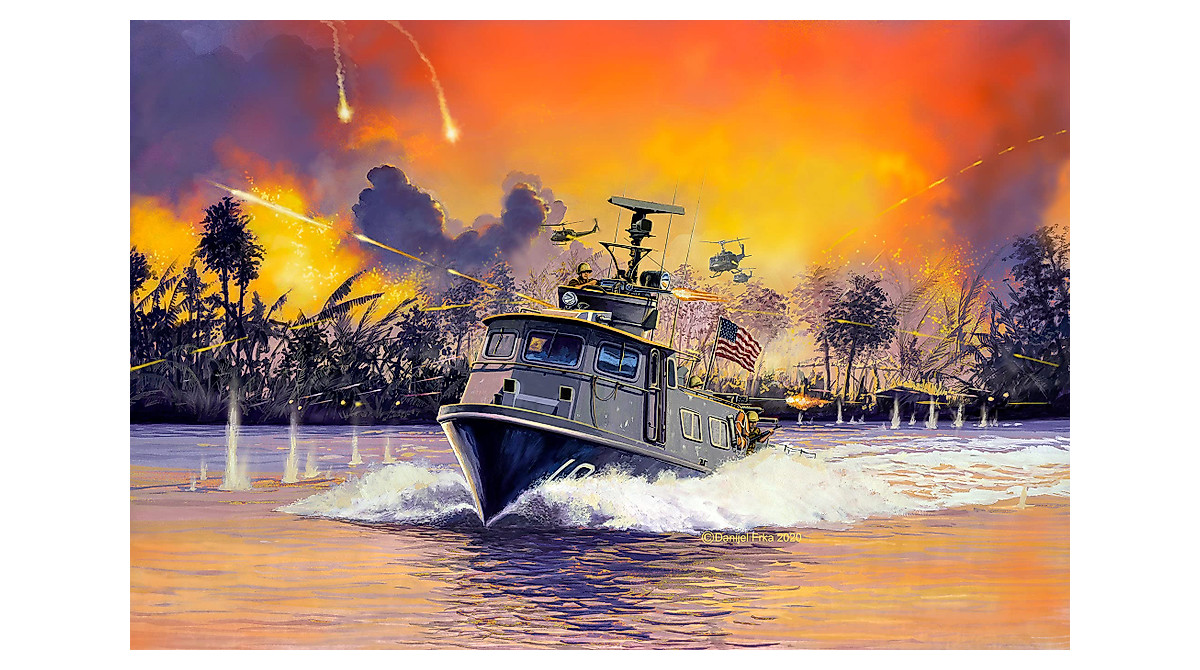 Revell US Navy Swift Boat Mk.I Model Kit - 1:72 Scale