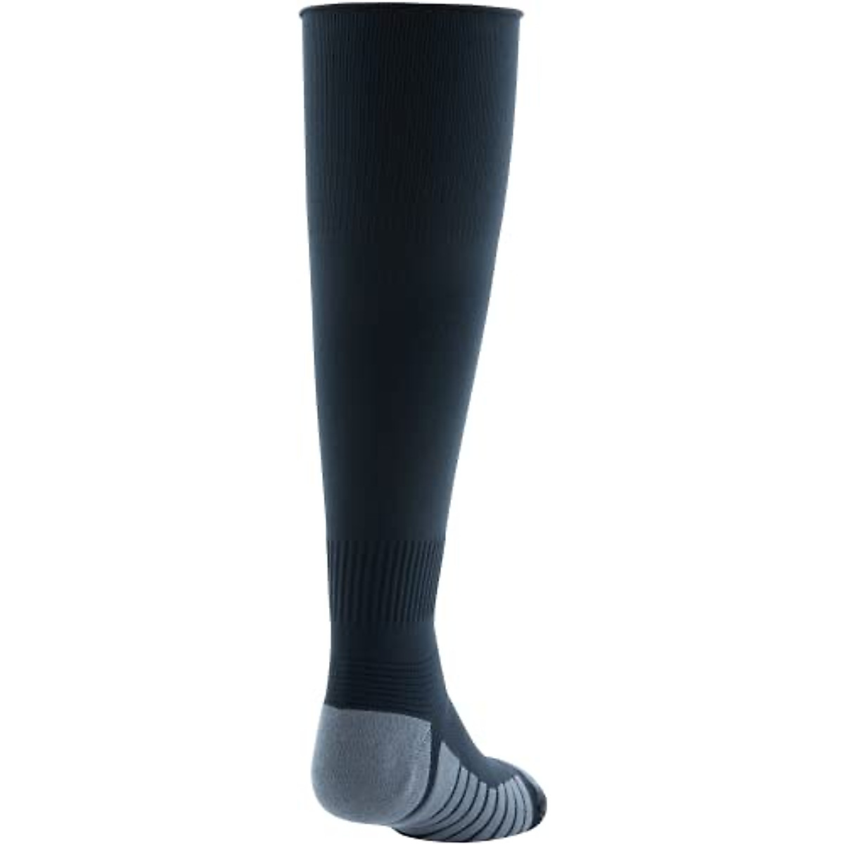 Under Armour Kids' Standard Soccer Over-The-Calf Socks, 1-Pair, Black/Graphite/White, Small