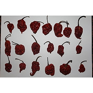 Spice Gift Set Ghost Pepper Scorpion Chili Carolina Reaper Peppers Dried Whole Peppers