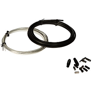 Jagwire Elite Sealed Shift/Gear Cable Kit (x2 Cables) - Stealth Black