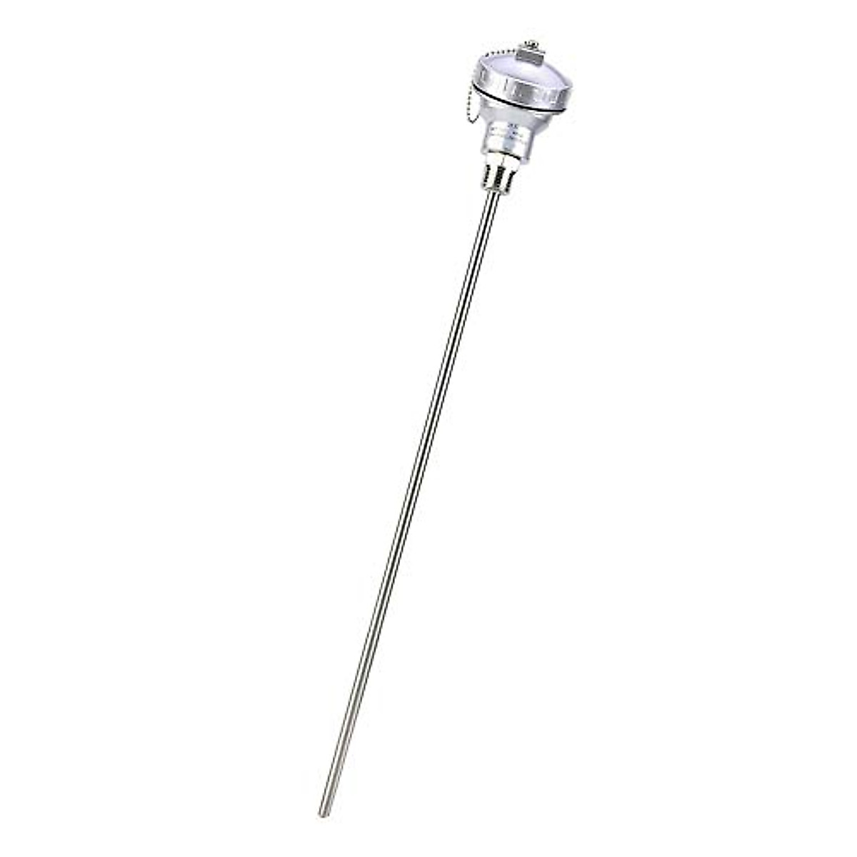 1/2" NPT Thread Thermocouple Terminal Head RTD PT100 Stainless Steel Temperature Sensor Probe (400mm)