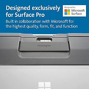 Kensington Blackbelt 2nd Degree Rugged Case for Surface Pro 7, 7+, 6, 5, & 4 - Silver (K97802WW)
