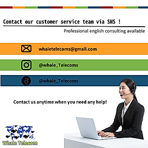 Whale Telecoms Korea Travelers SIM card/7days/Unlimited Data/High-Speed and Safe Local Network