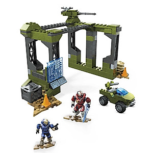Mega Construx Halo Building Box Halo Infinite Construction Set with Spartan Gungnir Character Figure, Building Toys for Kids