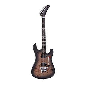 EVH 5150 Series Deluxe Poplar Burl Electric Guitar - Black Burst
